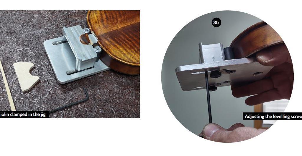 The Strad - Trade Secrets: A platform for gluing a broken button | The ...