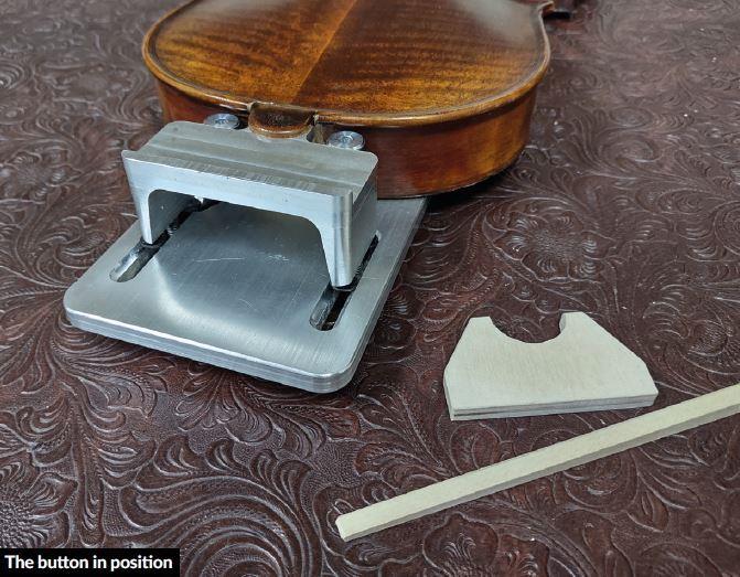 The Strad - Trade Secrets: A platform for gluing a broken button | The ...