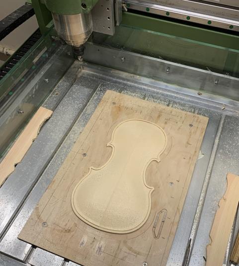 The Strad - Making Matters: Carving each violin part with a CNC machine ...