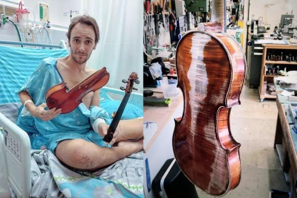 The Strad News - Violin smashed in a horror bus-bicycle collision ...