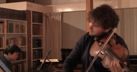 Violist Timothy Ridout and James Baillieu perform in Benjamin Britten’s ...