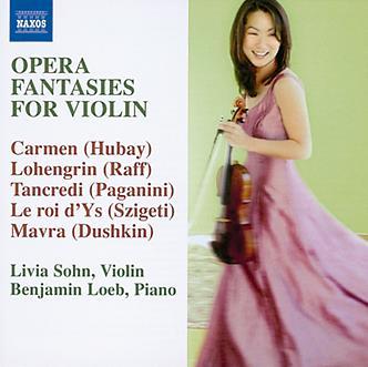 Opera Fantasies for Violin. Works by Hubay, Raff, Stravinsky/Dushkin ...