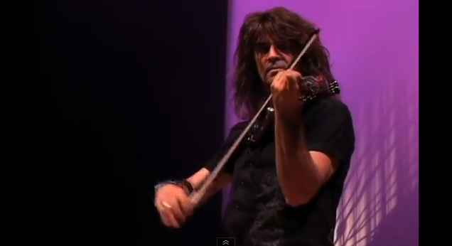 Electric violinist Mark Wood rock violin solo | Article | The Strad