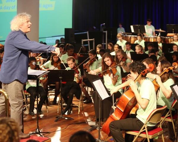 Simon Rattle conducts the first Young Orchestra for London | Gallery ...