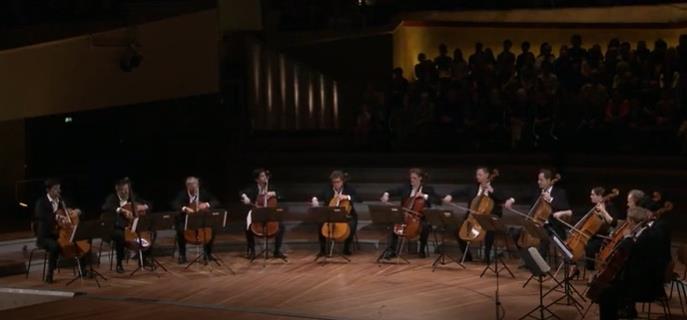 The 12 Cellists of the Berlin Philharmonic play Villa-Lobos’s Bachianas ...