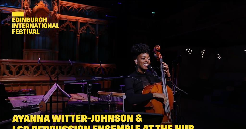 The Strad - Cellist Ayanna Witter-Johnson and LSO Percussion Ensemble ...