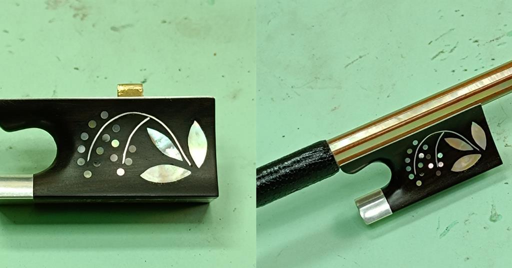 The Strad - Decorating a bow frog: let the flowers bloom | The Strad