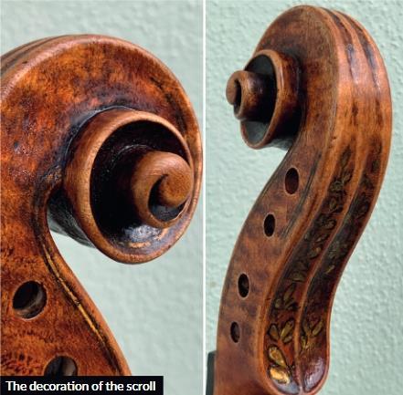 Trade Secrets: Decorating a copy of a historical violin | Premium ...