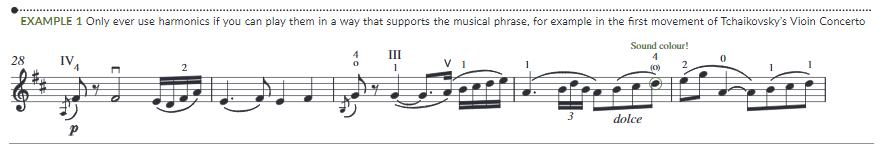 Technique: Artificial harmonics | Premium Feature | The Strad