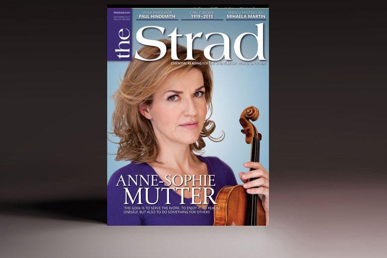 December 2013 issue | Anne-Sophie Mutter | The Strad, essential reading ...