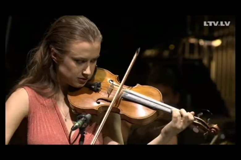 When a string snaps mid performance: Kristine Balanas at the Latvian ...