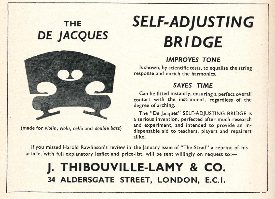 The Strad - Bridging the decades: Bridges from the archive | The Strad