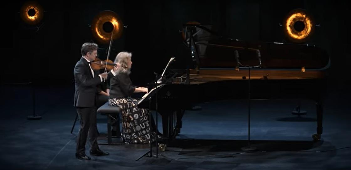 The Strad - Renaud Capuçon and Martha Argerich perform Franck’s Violin ...