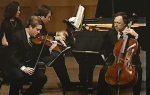 James Buswell, Leslie Parnas and Horacio Gutiérrez perform Brahms Piano ...