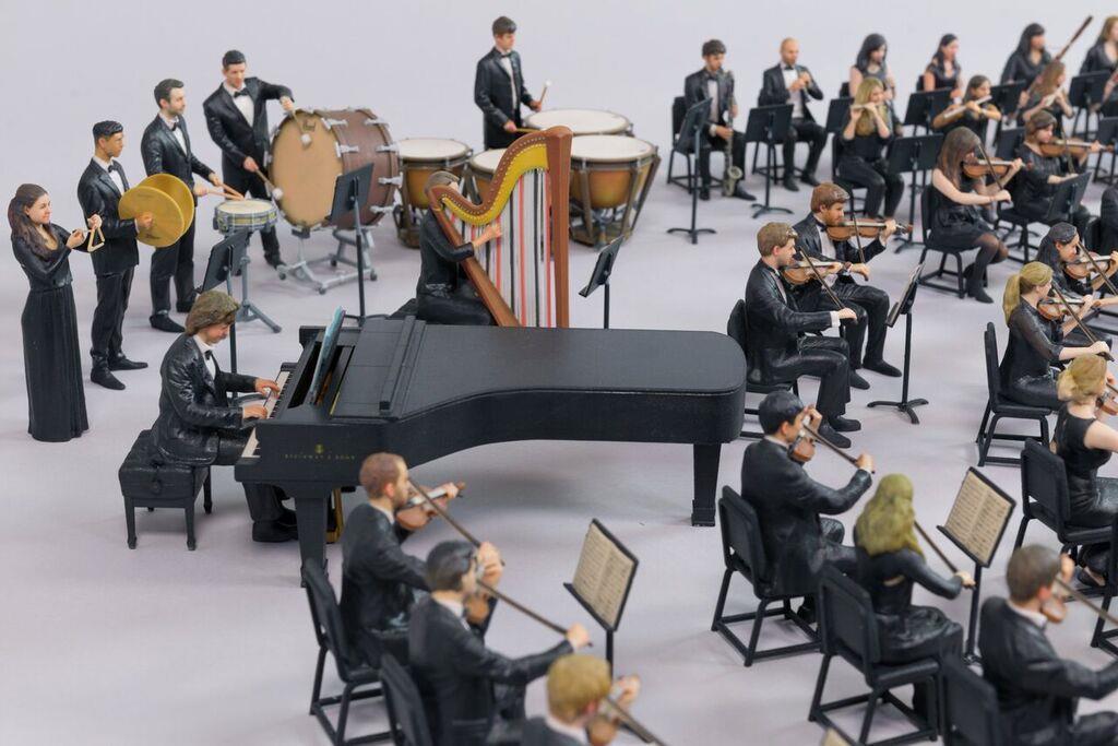 3D-printed miniature orchestra at Musical Instrument Museum | Gallery ...