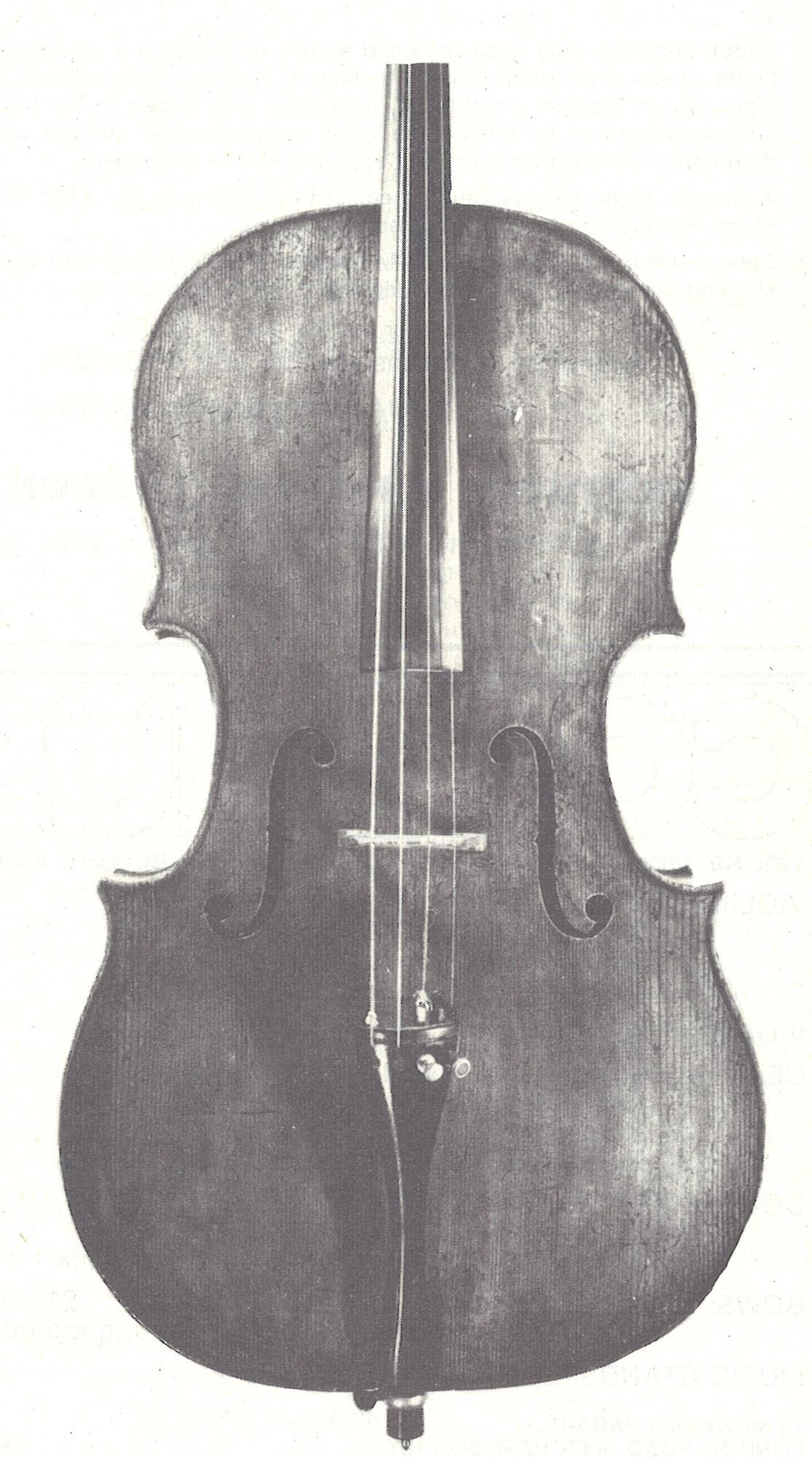 From the Archive: a cello by Giovanni Battista Rogeri, 1705, Brescia ...