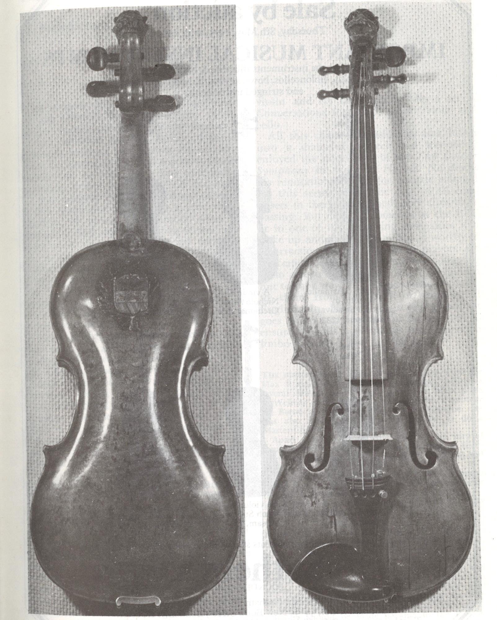 From the Archive: a violin by Jacob Stainer, Absam, c.1660 | Focus ...