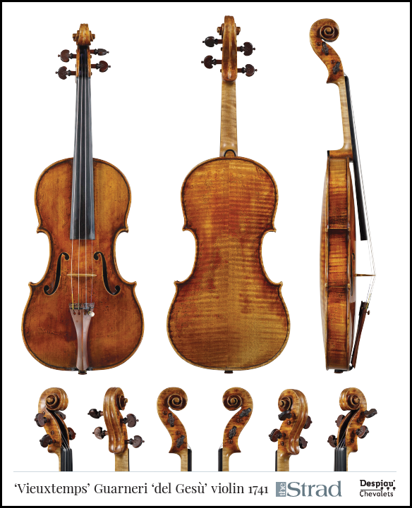 The Strad poster: the 1741 ‘Vieuxtemps’ Guarneri | Focus | The Strad