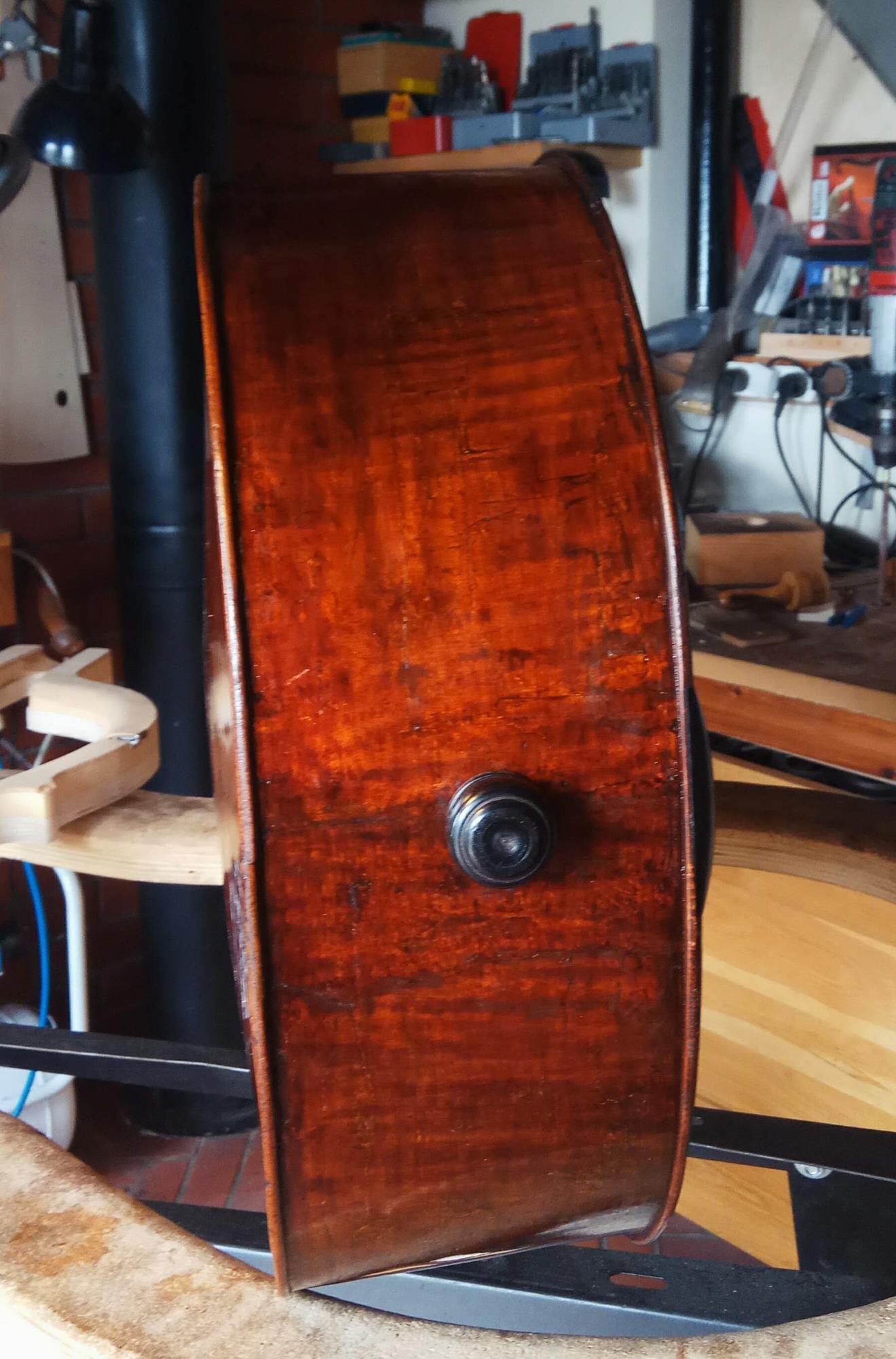 How a flight-damaged Edward Lewis viola da gamba rose from the ashes ...