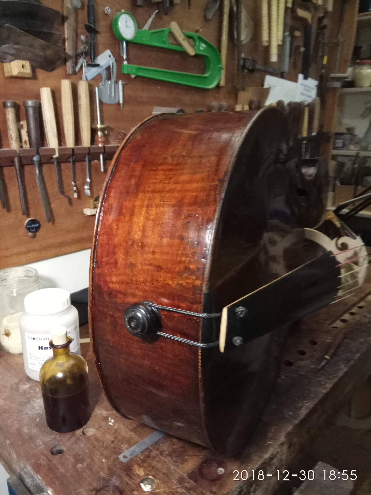 How a flight-damaged Edward Lewis viola da gamba rose from the ashes ...