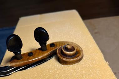 The Strad - Trade Secrets: Making a scroll cast using foam | The Strad