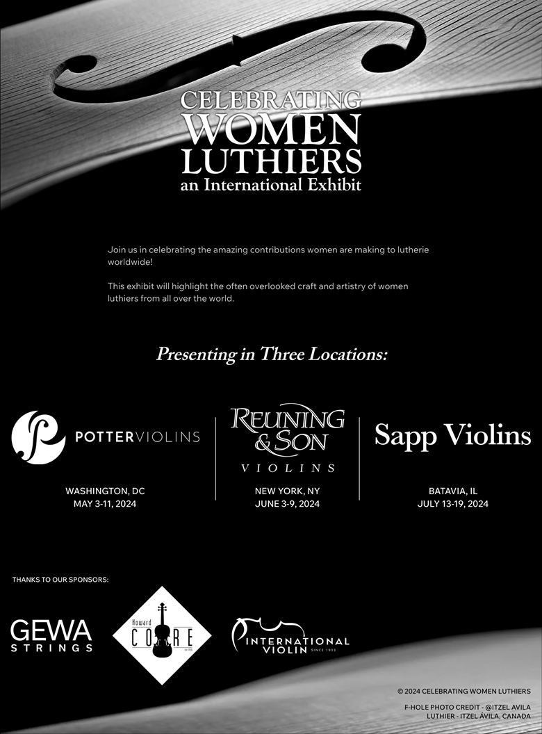 The Strad - Celebrating Women Luthiers 2024 | The Strad