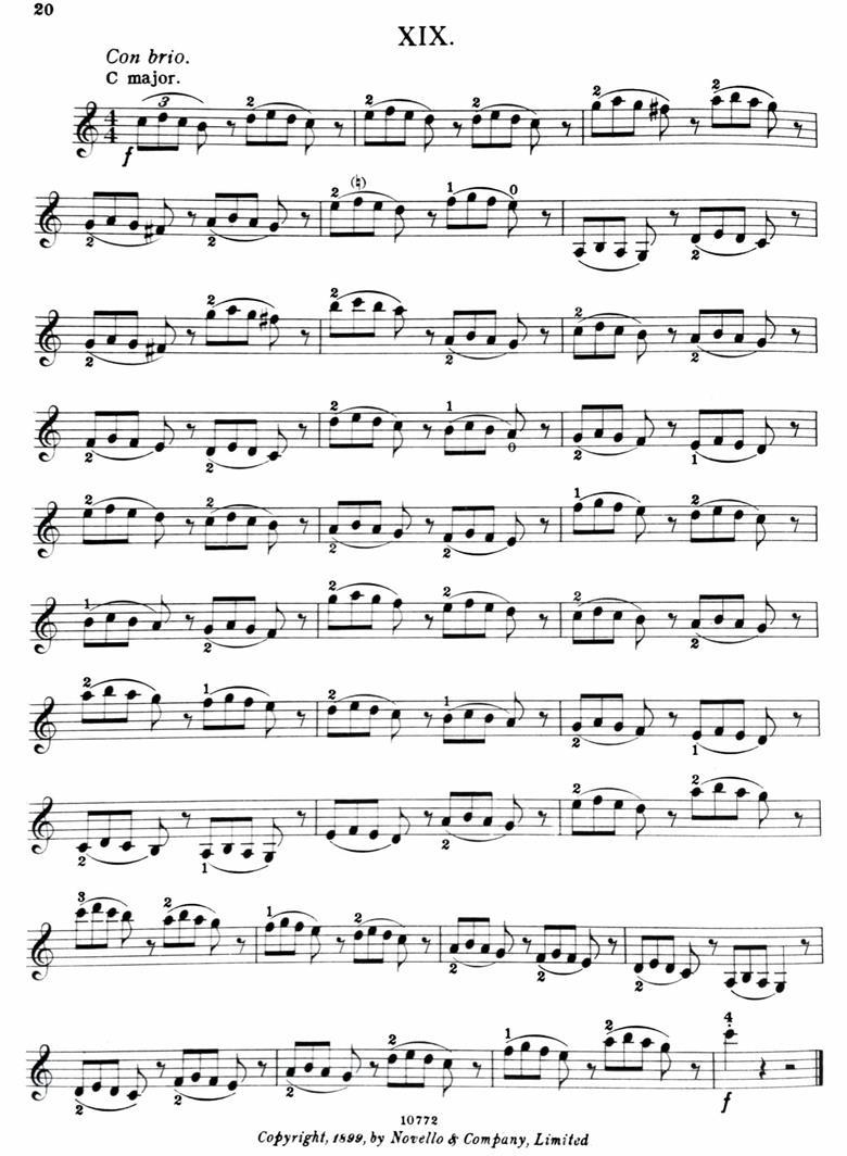 Trills and embellishments: exercises from Wilhelmj and Brown’s A Modern ...